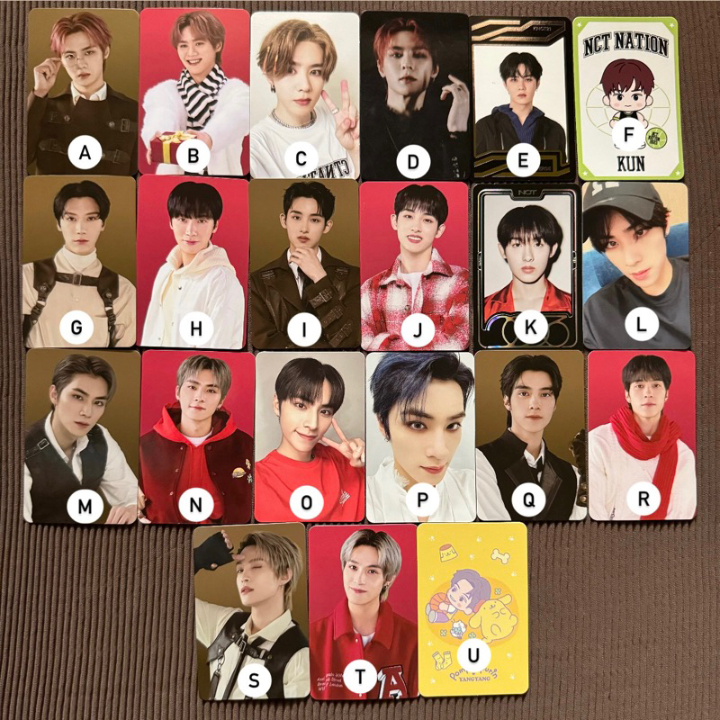 Photocard OFFICIAL WAYV KUN TEN WINWIN HENDERY XIAOJUN YANGYANG- Ccomaz ...