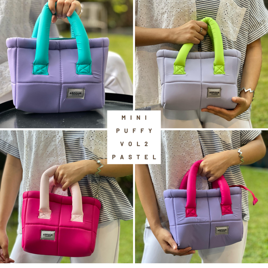 Mini Puffy Vol.2 Pastel | Women's Bag Slingbag Handbag Shoulderbag ...