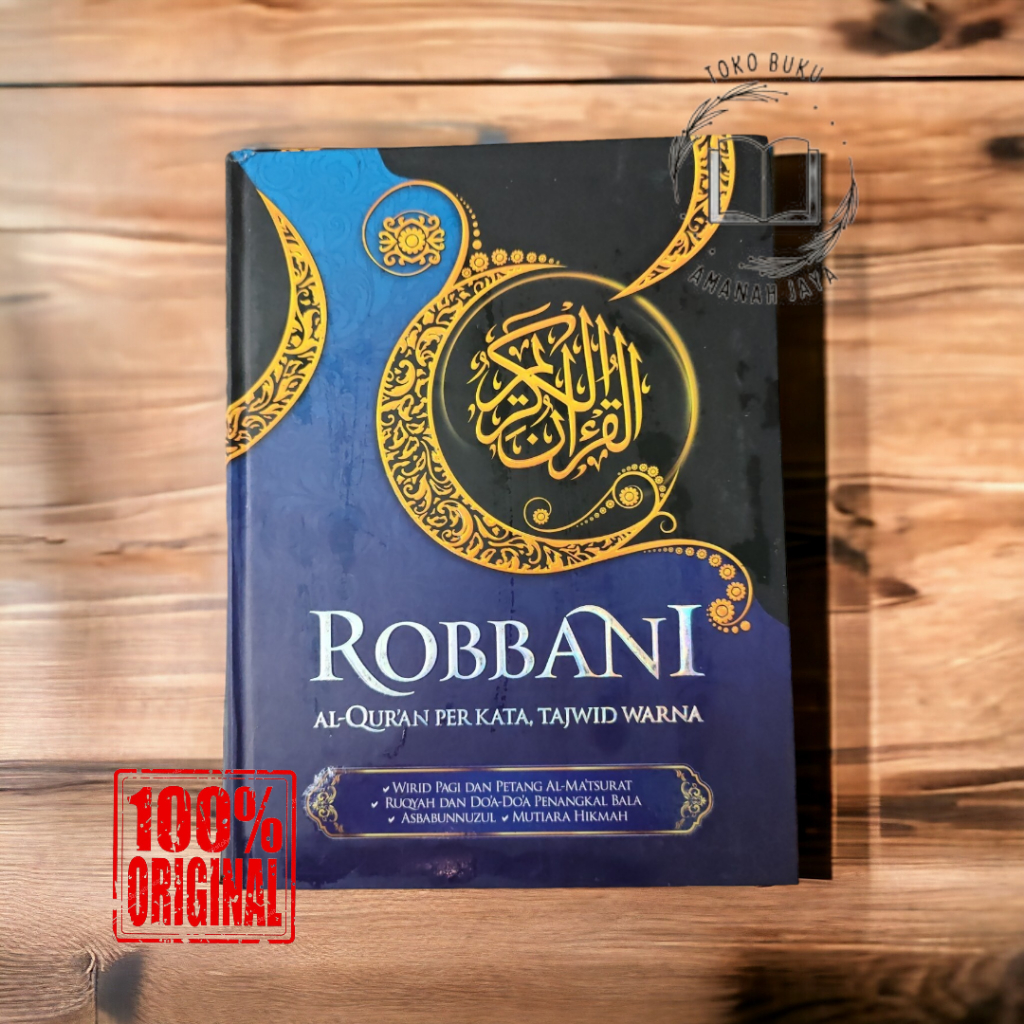 Al-quran Mushaf Robbani A4 Tajwid Color and Translation Per Word ...