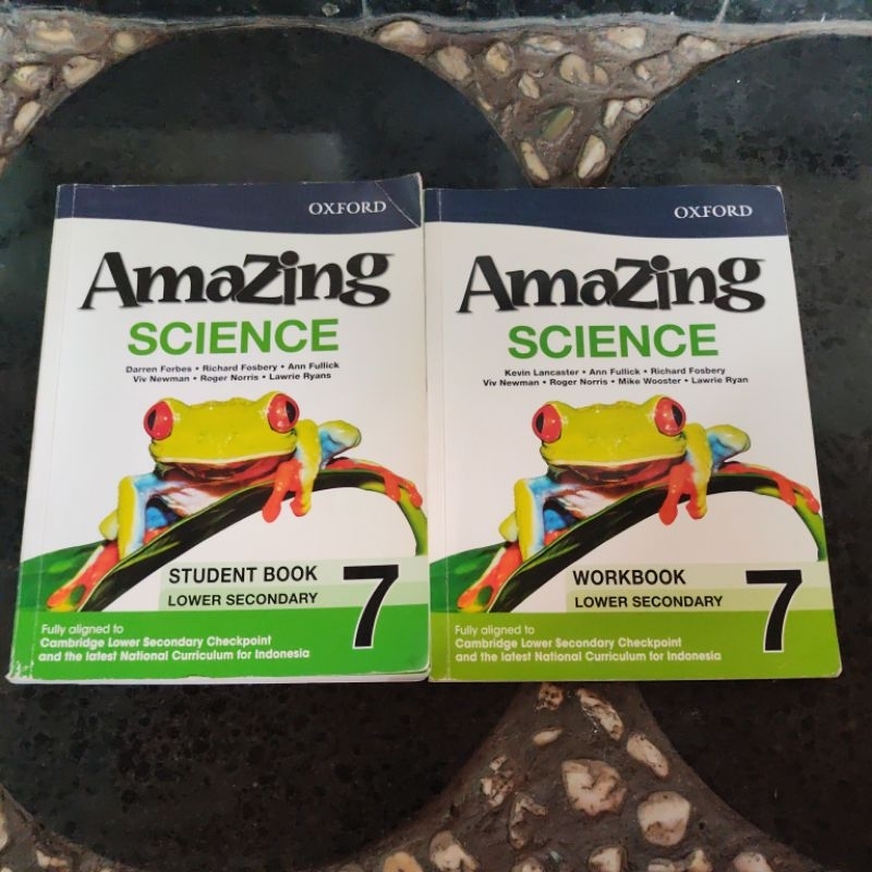 Amazing Science Book 7, Student Book, Workbook, Oxford, Lower Secondary ...