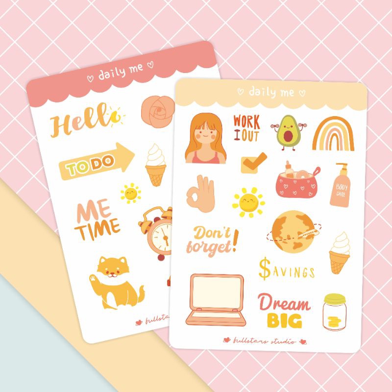 HP Aesthetic Stickers | Journal Sticker | Daily Sticker | Cellphone ...