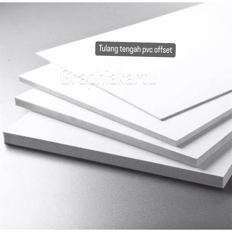 Pvc WHITECORE OFFSET 0.3MM UK. A3 For Middle Bone | Shopee Philippines