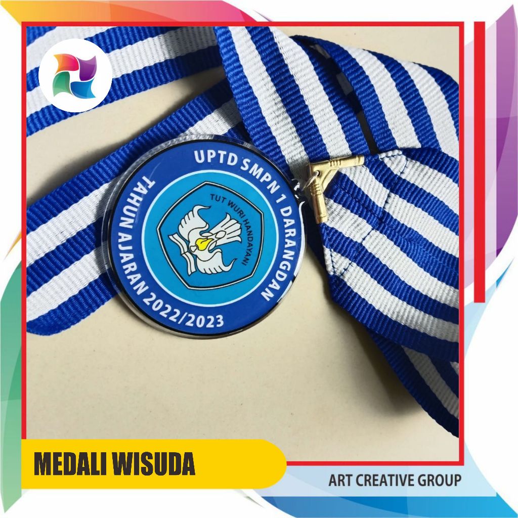 School Graduation Medal / Graduation Medal / Clear Resin Coated Acrylic ...