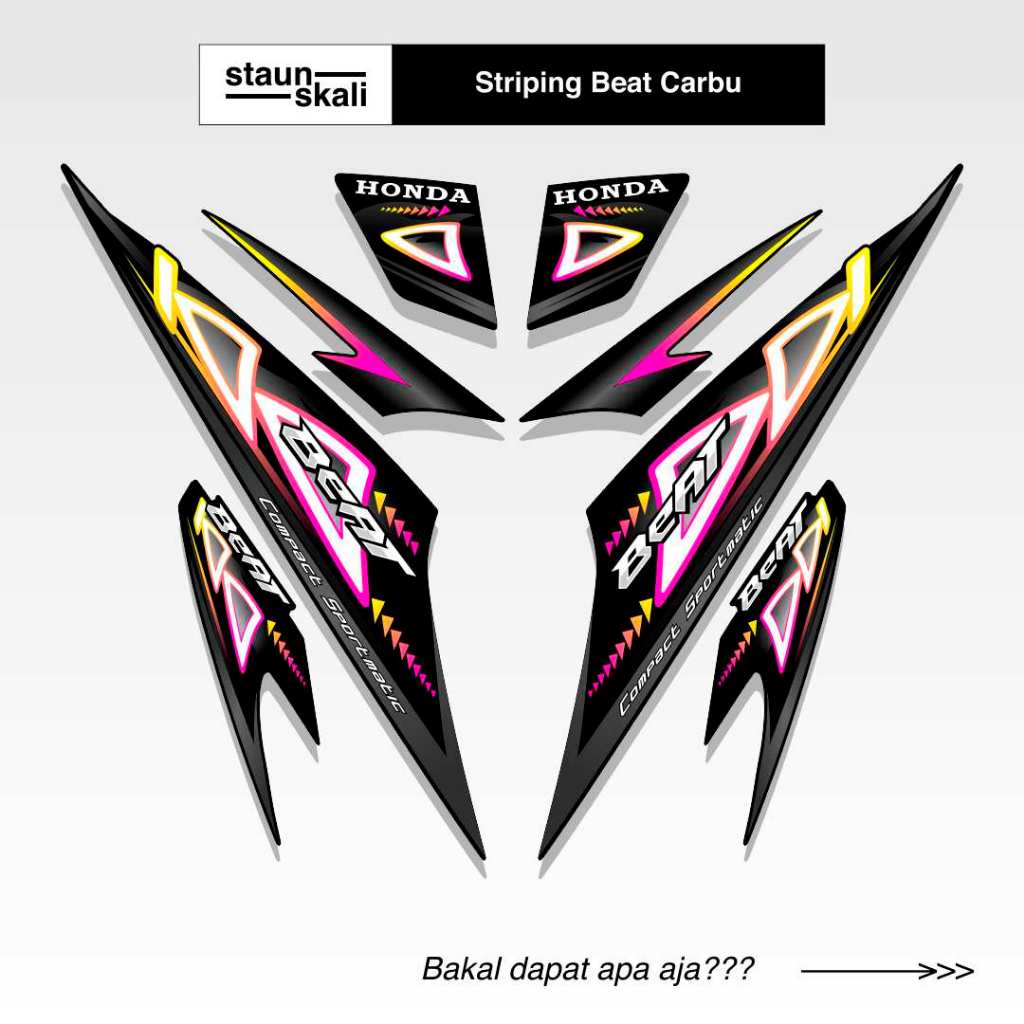 Striping Beat Karbu 110 Variations (7) 2008 2009 2010 2011 2012 Vietnam ...