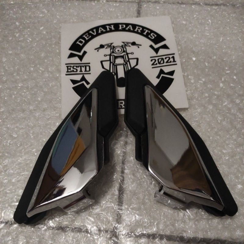 Foot Step Rear Footrest Original Chrome/Krum Honda PCX 160 Right Left ...