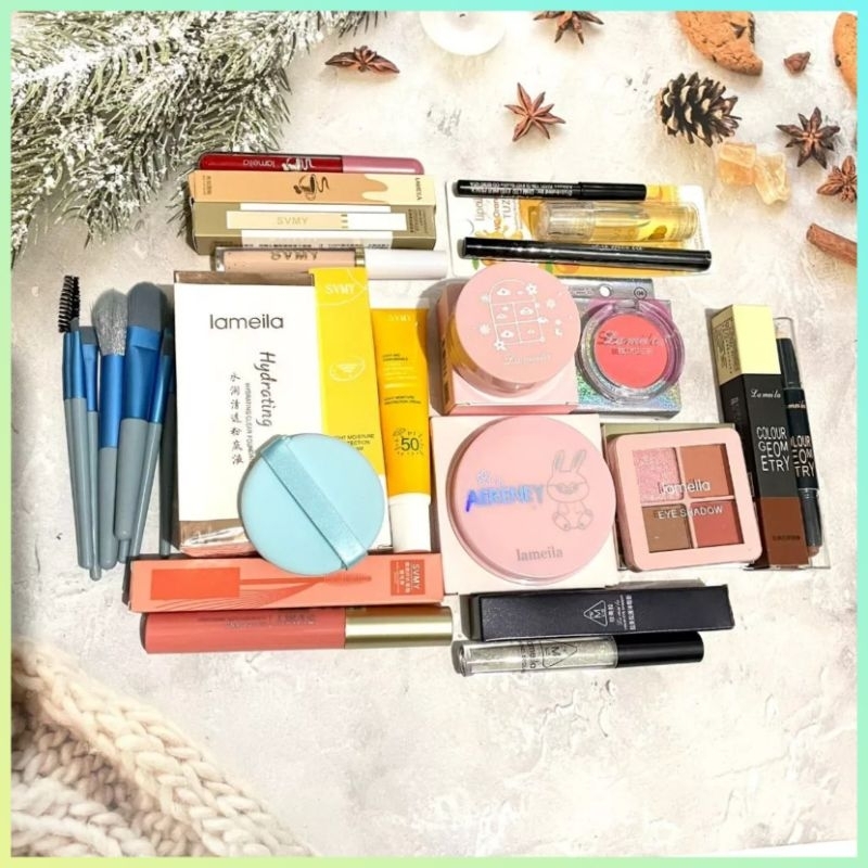 Complete Make Up Package 16 Items Complete Cosmetic Package Original ...