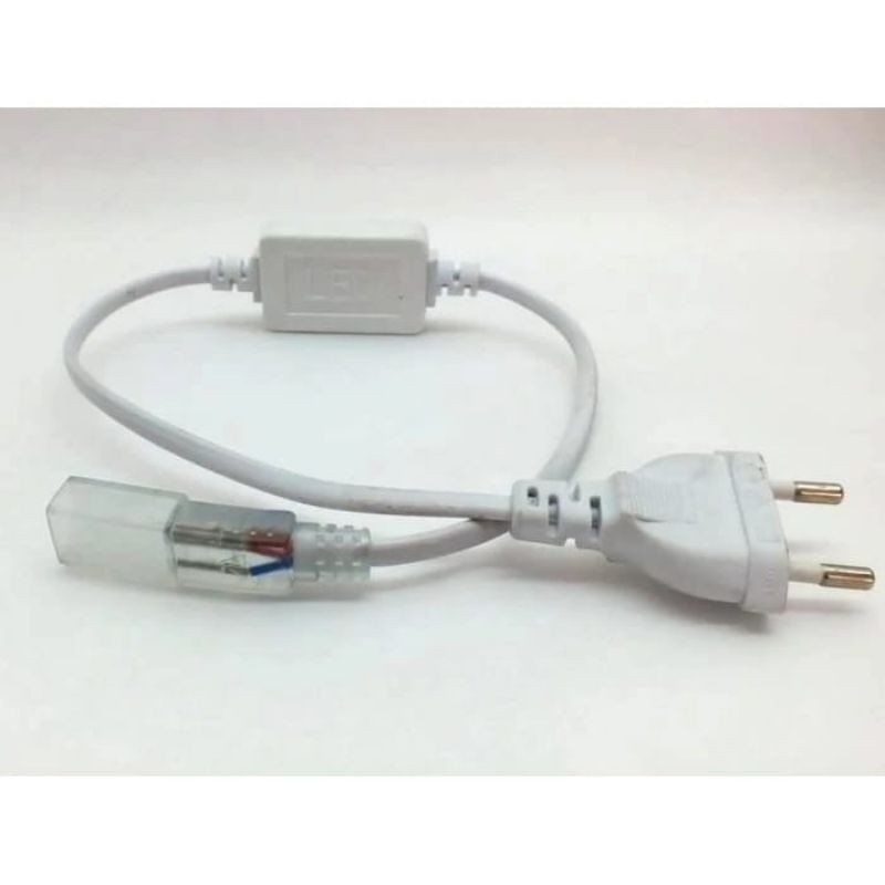 Socket PLUG CABLE SOCKET JACK NEON FLEX LIGHT LED STRIP HOSE 220V ...