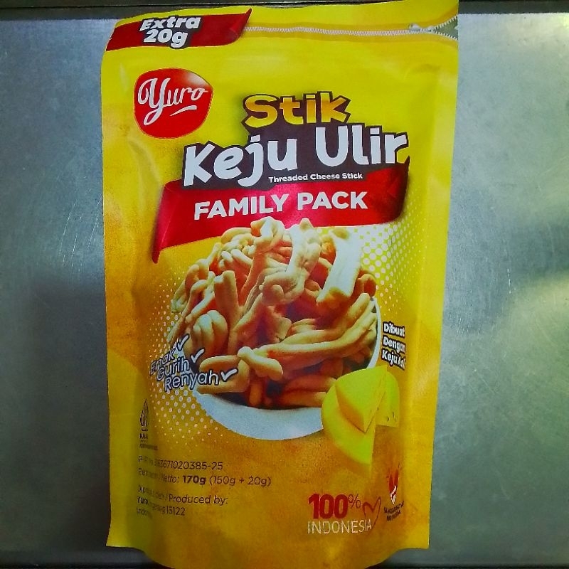 Yuro Threaded Cheese Sticks Threaded Cheese Stick Snack | Shopee ...