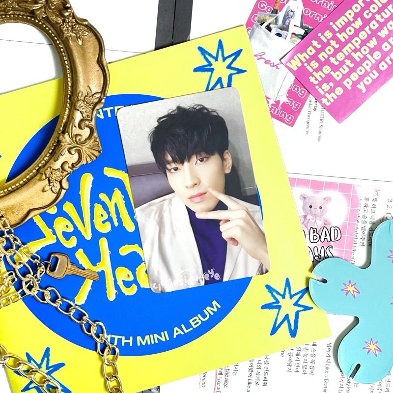 Photocard Official wonwoo Seventeen • Album Henggarae attacca Always yours your choice face the ...
