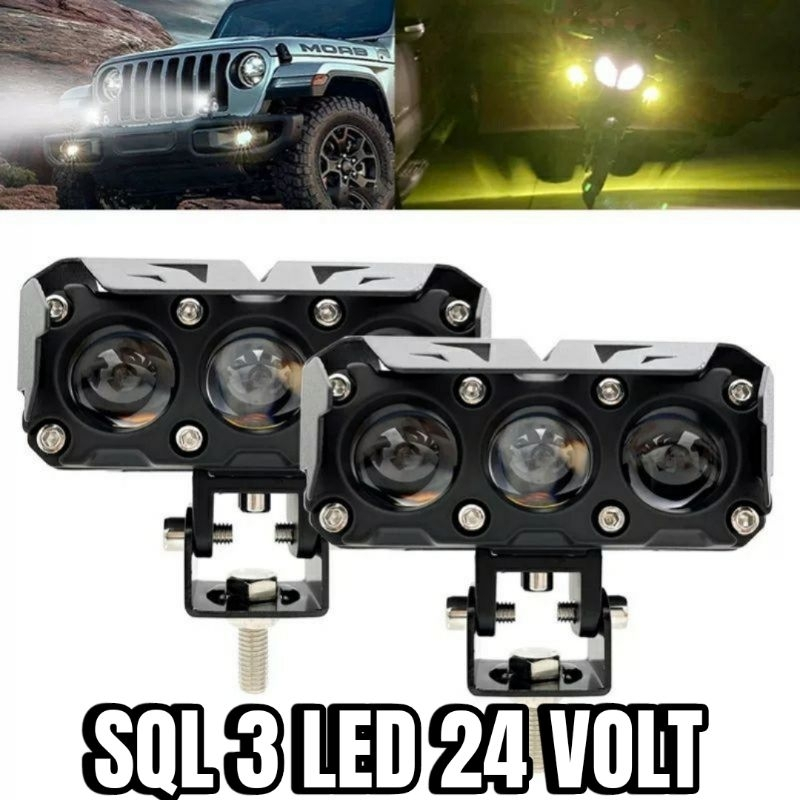 MATA Laser SHOOTING LIGHT FOGLAMP SQL 3 FAN EYES SUPER BRIGHT HIGH LOW ...