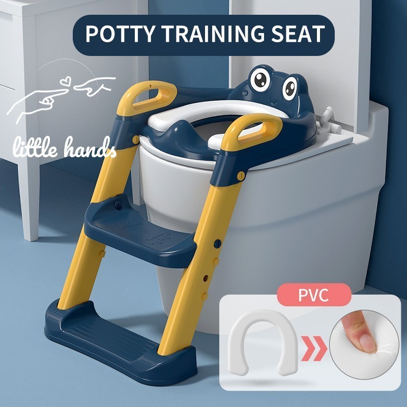 Little HANDS Baby Potty Ladder Seat Toilet Training Baby Potty by ...