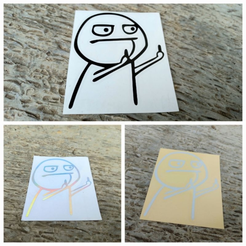 Sticker/mediumle FINGGER Animation CUTTING STICKER | Shopee Philippines