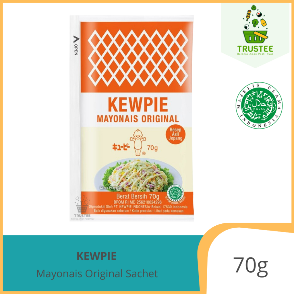 Kewpie Mayonnaise Original 70gr Mayo Mayonnaise Sachet | Shopee Philippines