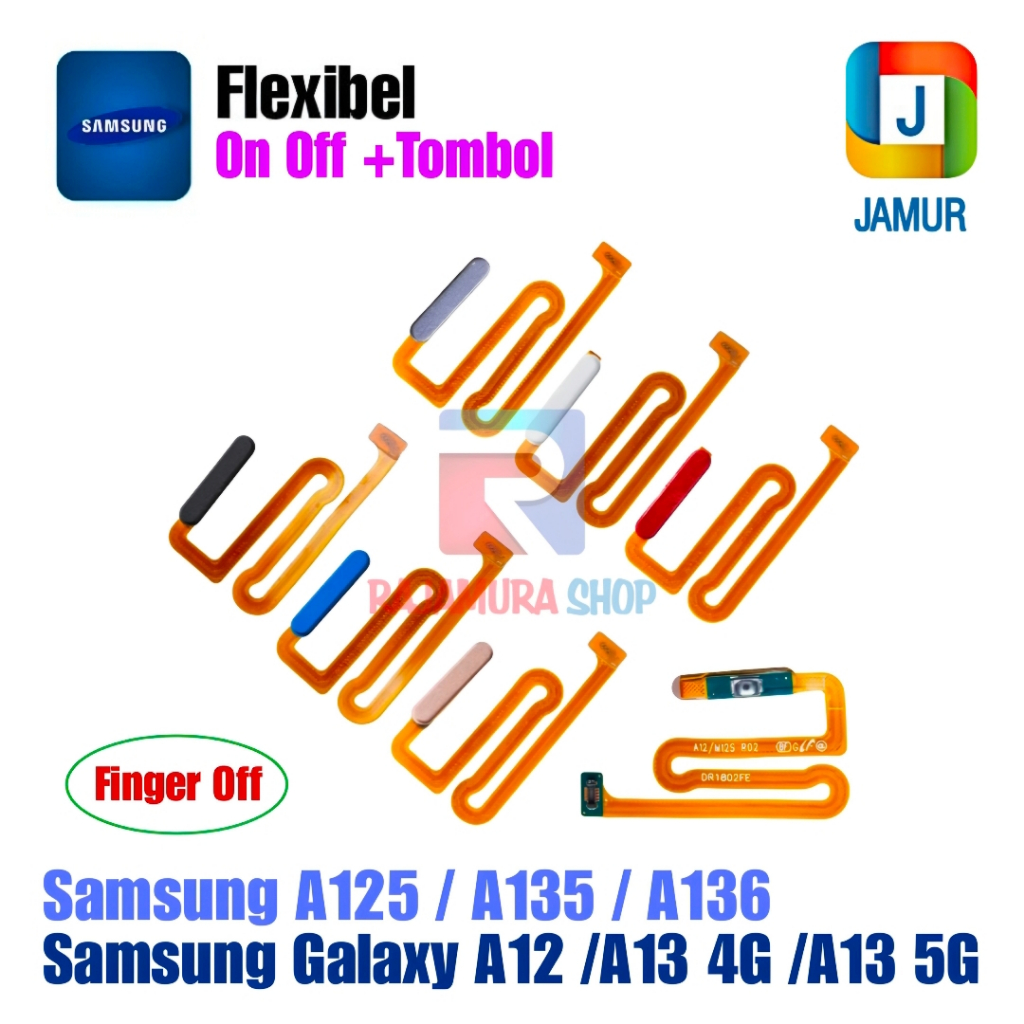 Flexibel ON OFF SAMSUNG A12 A13 4G A13 5G FLEXIBEL ON OFF SAMSUNG A125 A135 A136 | Shopee ...