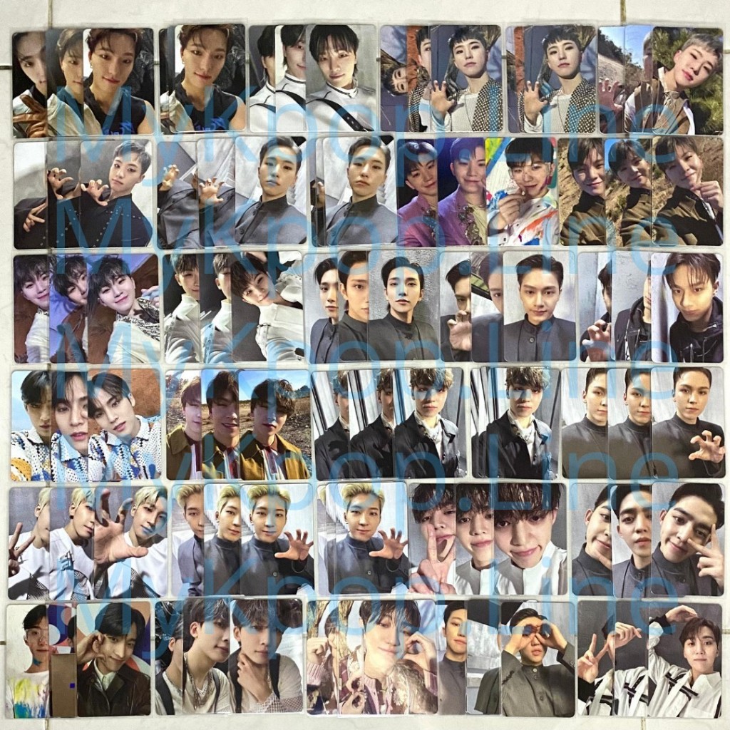 Photocard Face The Sun Control Shadow Path Ray Pioneer Carat Ver Set 3pc Seventeen Official PC ...