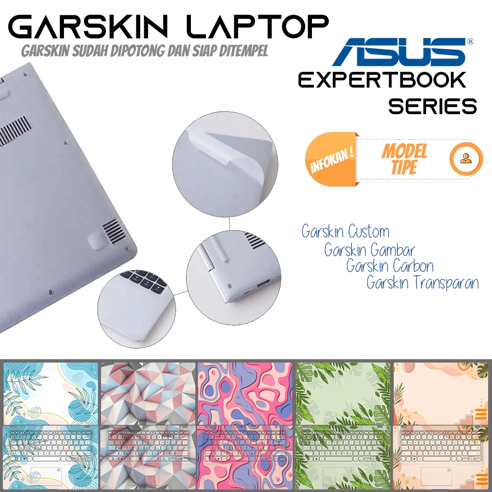 Asus ExpertBook Laptop Garskin | Garskin FullBody Laptop | Laptop Skin ...