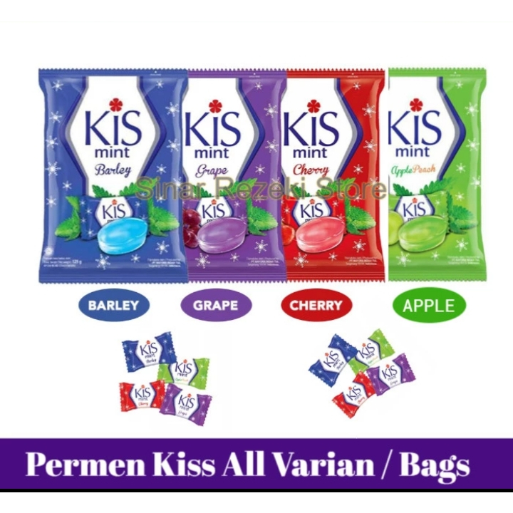 KISS BAGS CANDY CONTAINS 50 PCS (MINT CANDY KISS) | Shopee Philippines