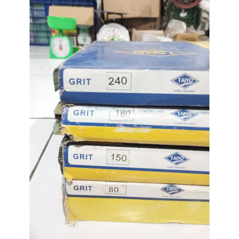 Building Sandpaper / TAIYO / 100Pcs | Shopee Philippines