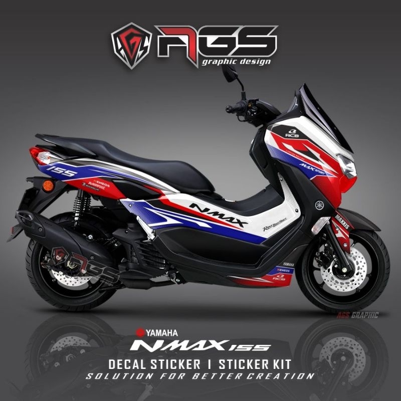 Decal STICKER YAMAHA NMAX FULL BODY / NMAX TRIBAL RACING / NEW NMAX ...