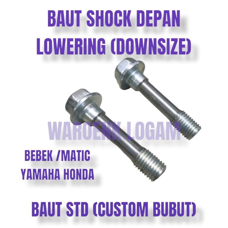 Ceper LOWERING DOWNSIZE BOLT FOR DUCK MOTORCYCLES AND UNIT MATIC ...