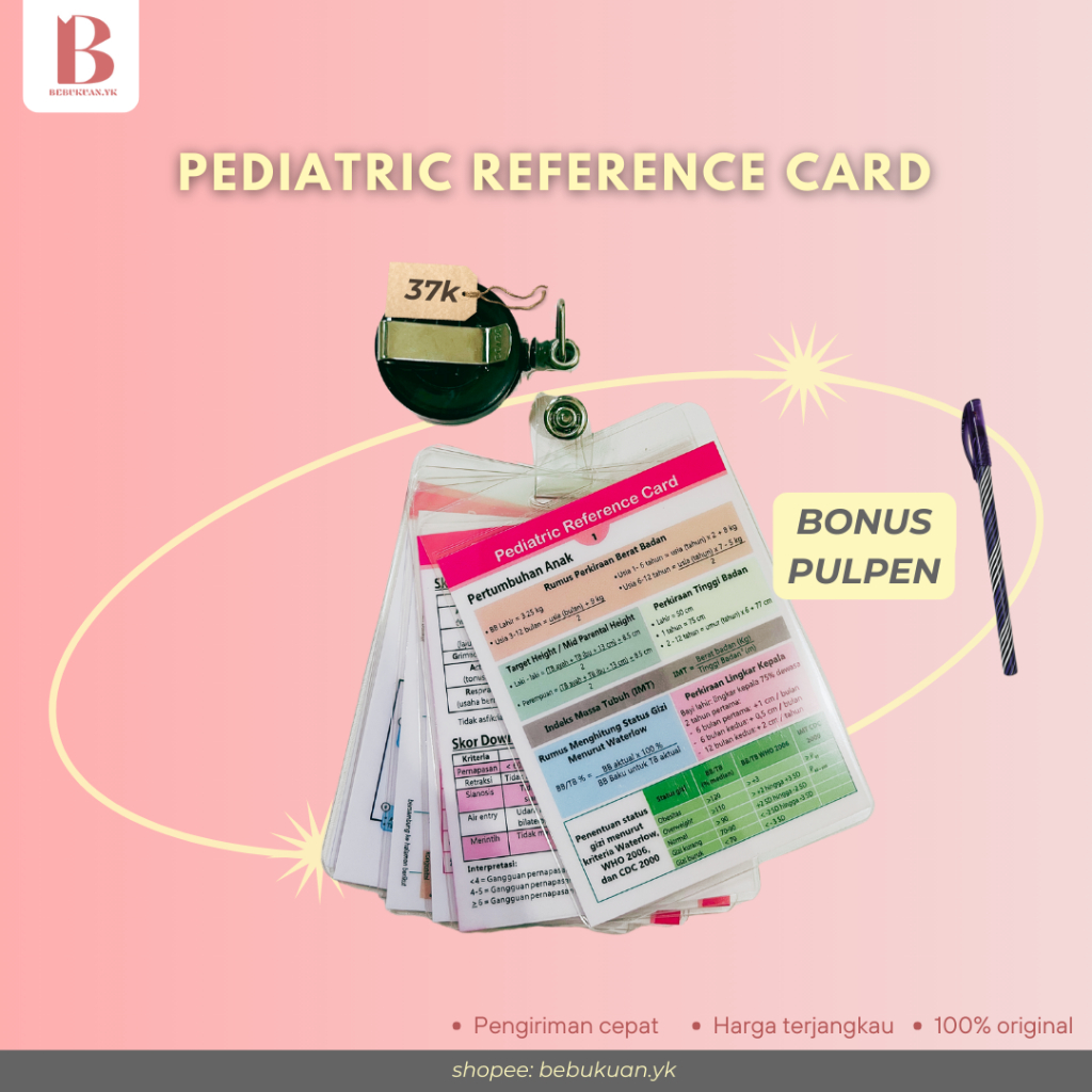 Pediatric Reference Card MMN | Shopee Philippines