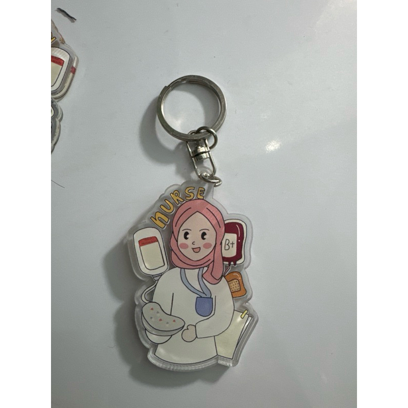 GANTUNGAN Last STOCK Keychain Nurse/Nurse (Hijab) | Shopee Philippines