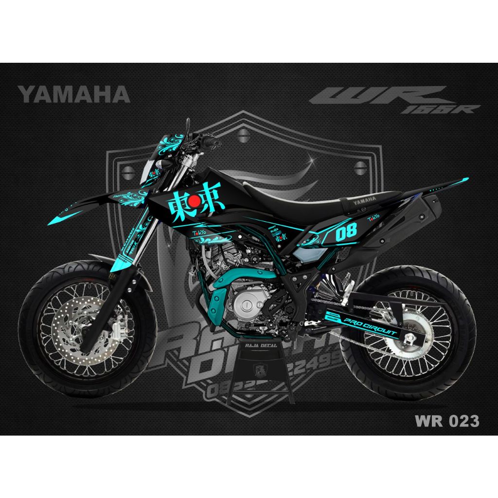 Decal Sticker Yamaha WR 155 Fullbody_Sticker Dekal Yamaha WR Custom ...