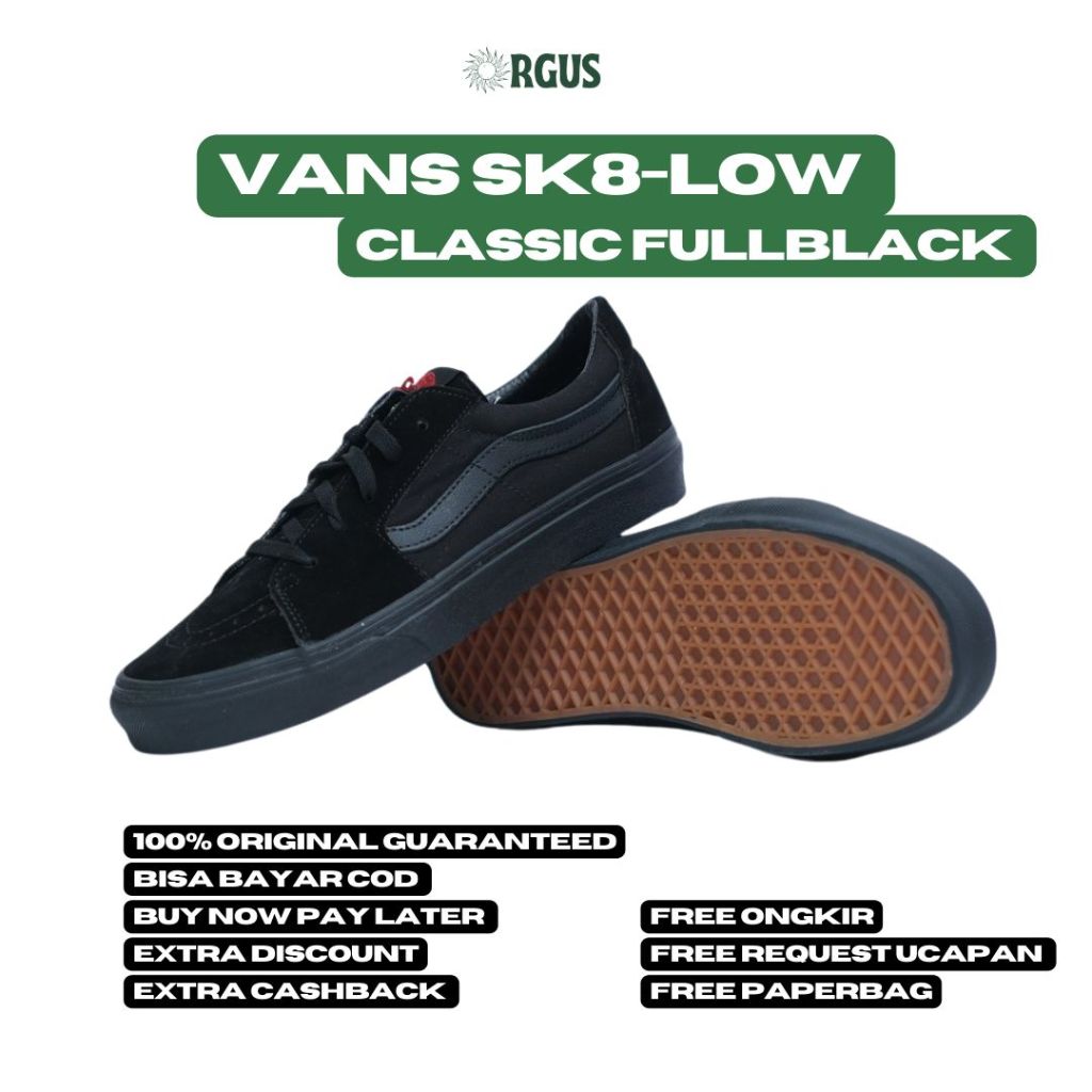 Vans SK8-LOW CLASSIC UNISEX (100% Original Guarantee) | Shopee Philippines