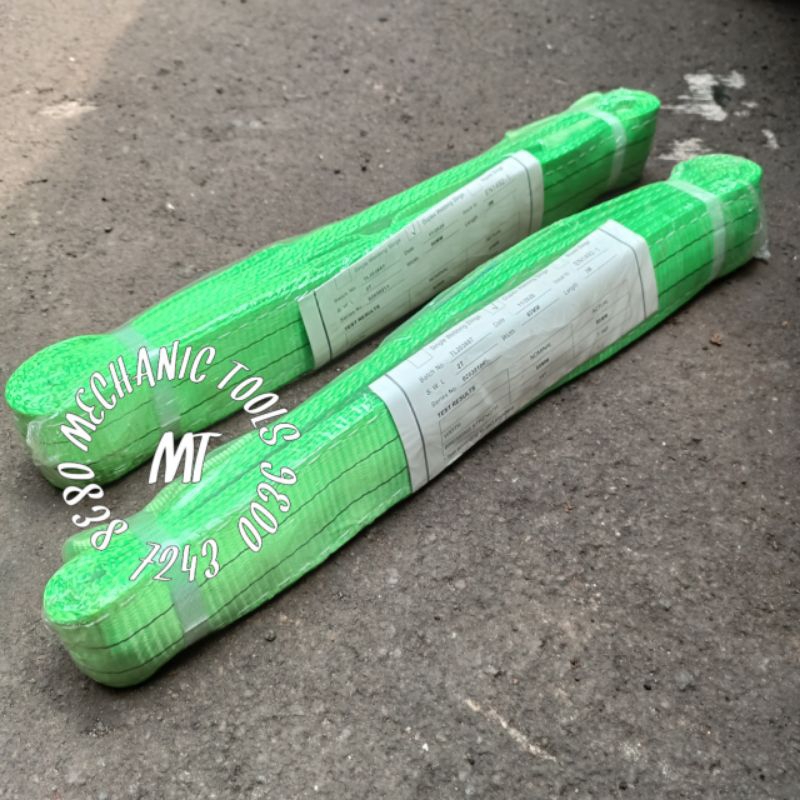 Webbing sling Belt 2 Ton 3 Meters Webing Goods Lifting Rope 2 tons 3 ...