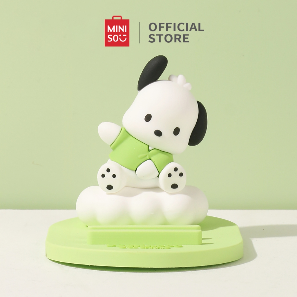 MINISO x Sanrio Mobile Phone Holder Cute Pochacco Desktop Mobile Phone ...