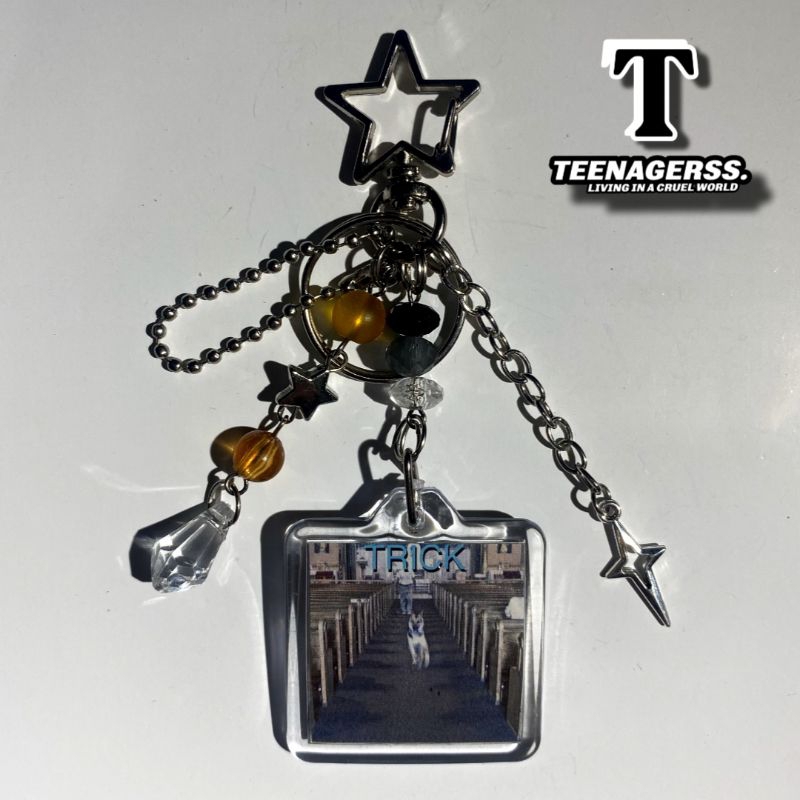 GANTUNGAN Beads Keychain Bag Alex G Trick Aesthetic Jewelry Charm Bead ...