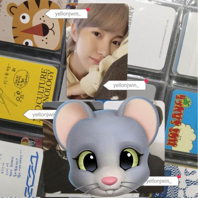 Renjun photocard Trading card selca Istj dream agit D, Renjun boboan tc ...