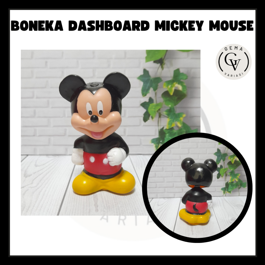 Mickey Mouse Dashboard Doll Miniature Doll Mickeymouse Display Doll Decorative Doll Shopee