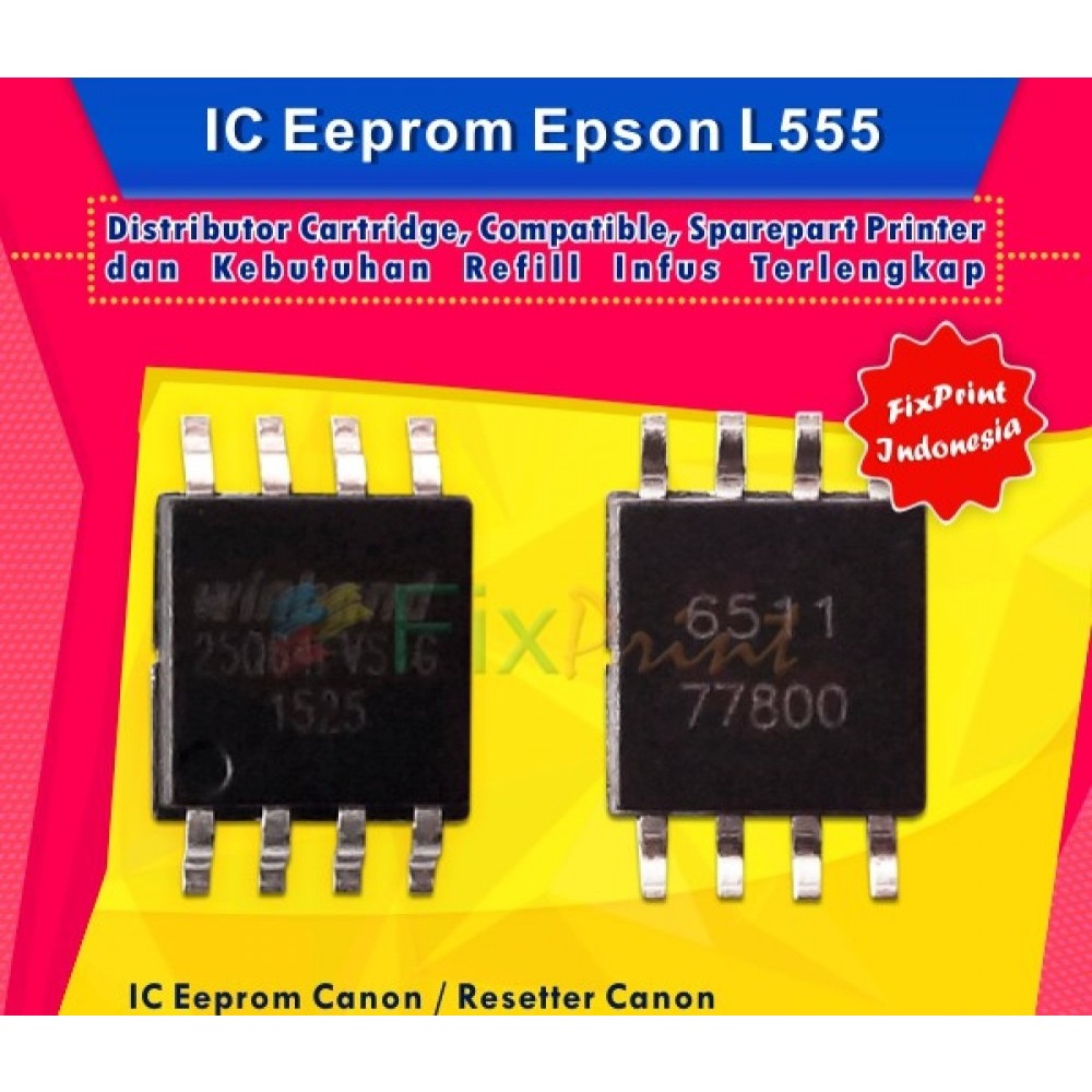 Epson L555 Eprom IC Eeprom IC Reset Epson L555, Epson L555 Printer Resetter | Shopee Philippines