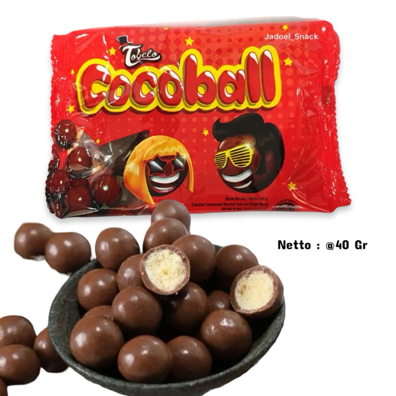 Chocoball Tobelo 40gr Chocolate Biscuit Chocolate Flavor by Megastore ...