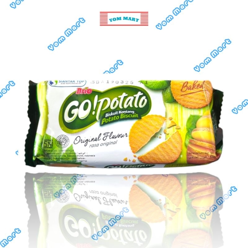 Go POTATO BISCUIT ORIGINAL 60G | Original FLAVOR POTATO BISCUITS ...
