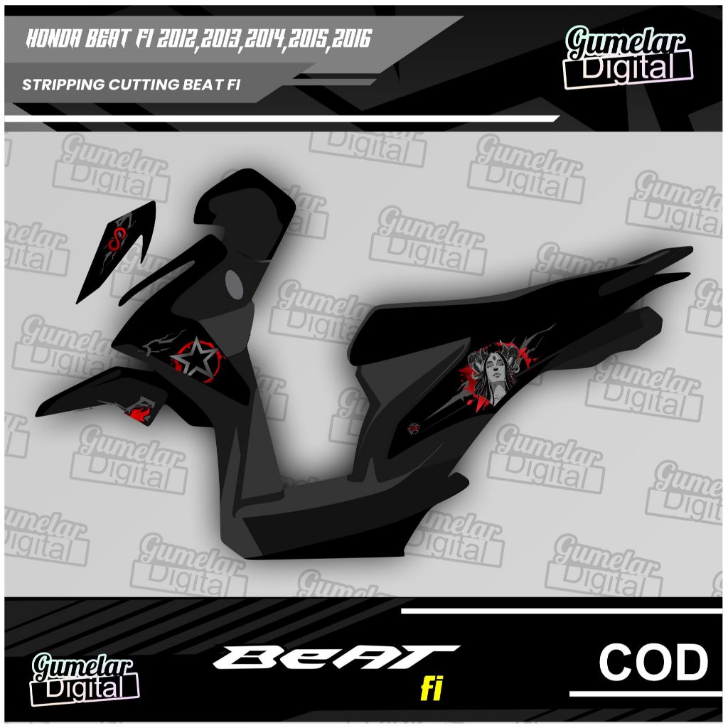 Simple STRIPPING HONDA BEAT FI LADY SANTANIC V2 Has Been Cut, Just ...