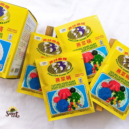Swallow Globe Brand Agar-Agar Flour 7g | Shopee Philippines