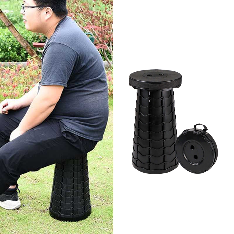 Camping Chair Portable Telescopic Folding Chair Mountain Chair | Shopee ...