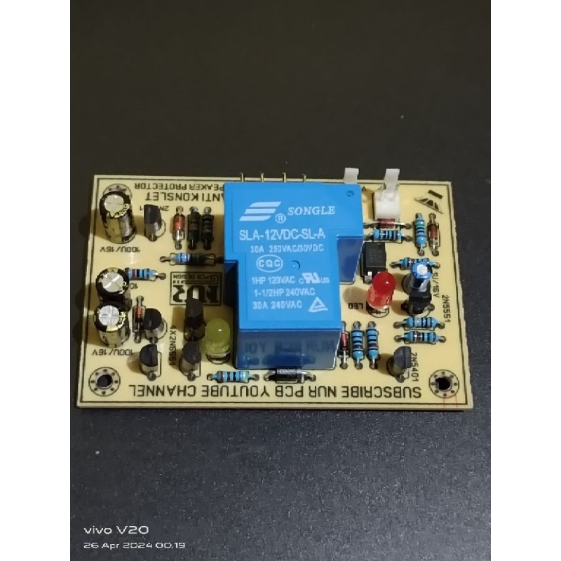 Speaker protector anti Circuit OCP mono protector OCP DCP mono pcb semi ...