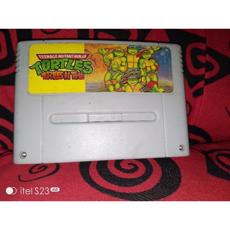 Tmnt ninja turtle Cassette super nintendo 16bit | Shopee Philippines