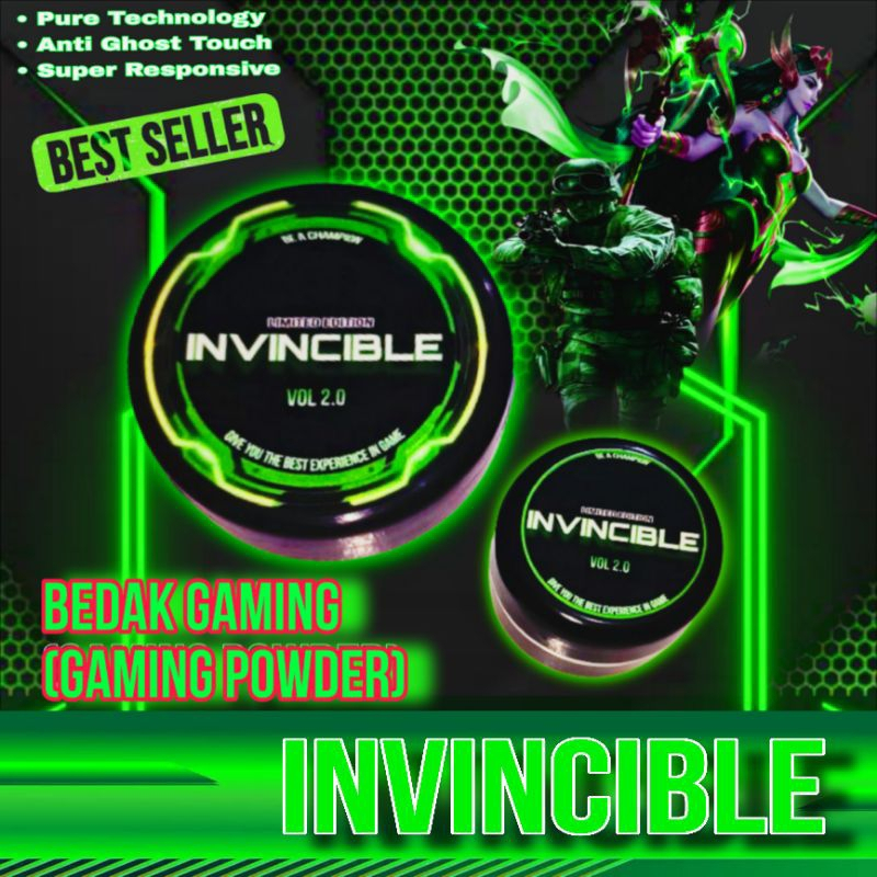 Invincible Premium Gaming Powder Regular and Solo Sizes Merchandise For ...