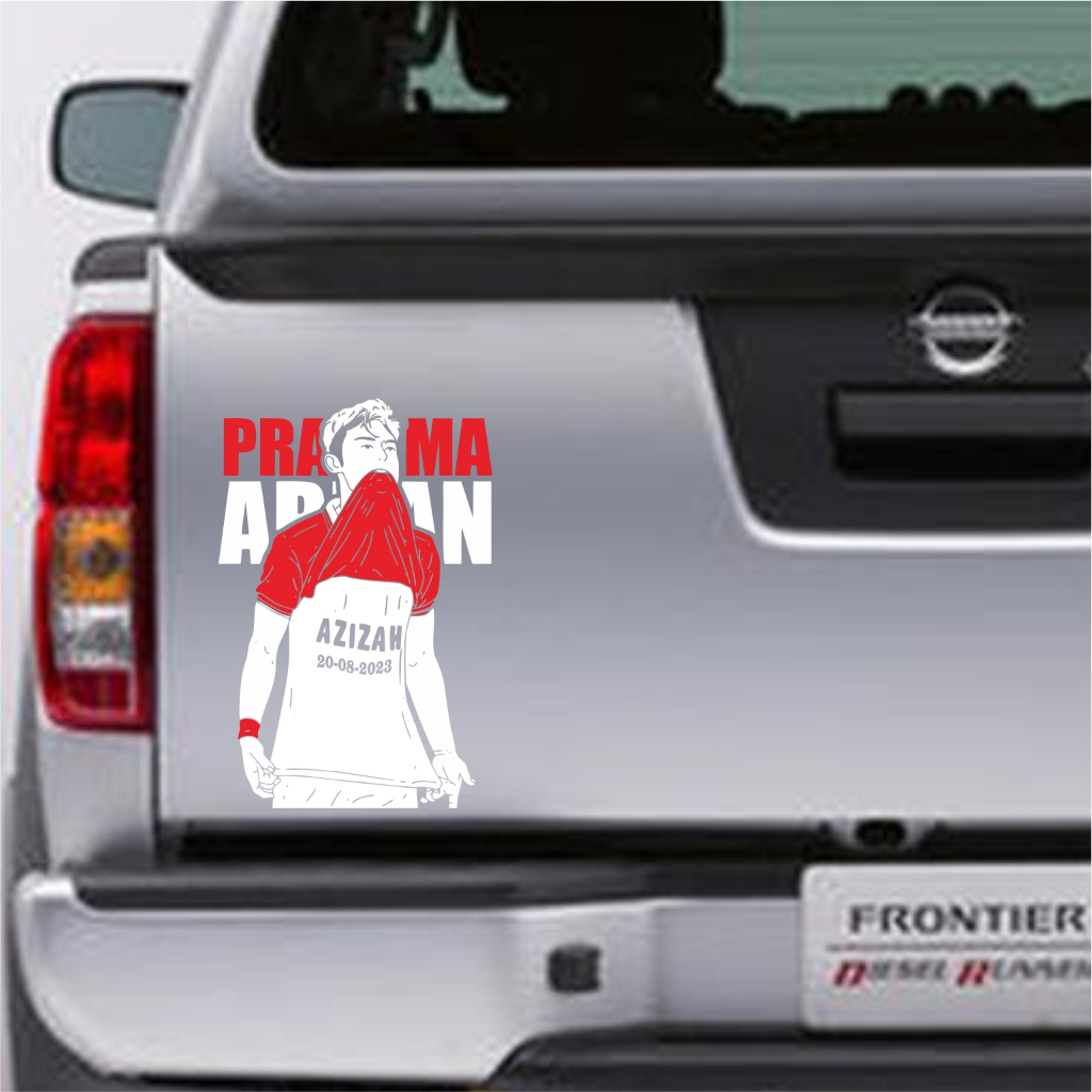 Cutting STICKER GARUDA INDONESIA National Team ARHAN Cool VIRAL Car ...