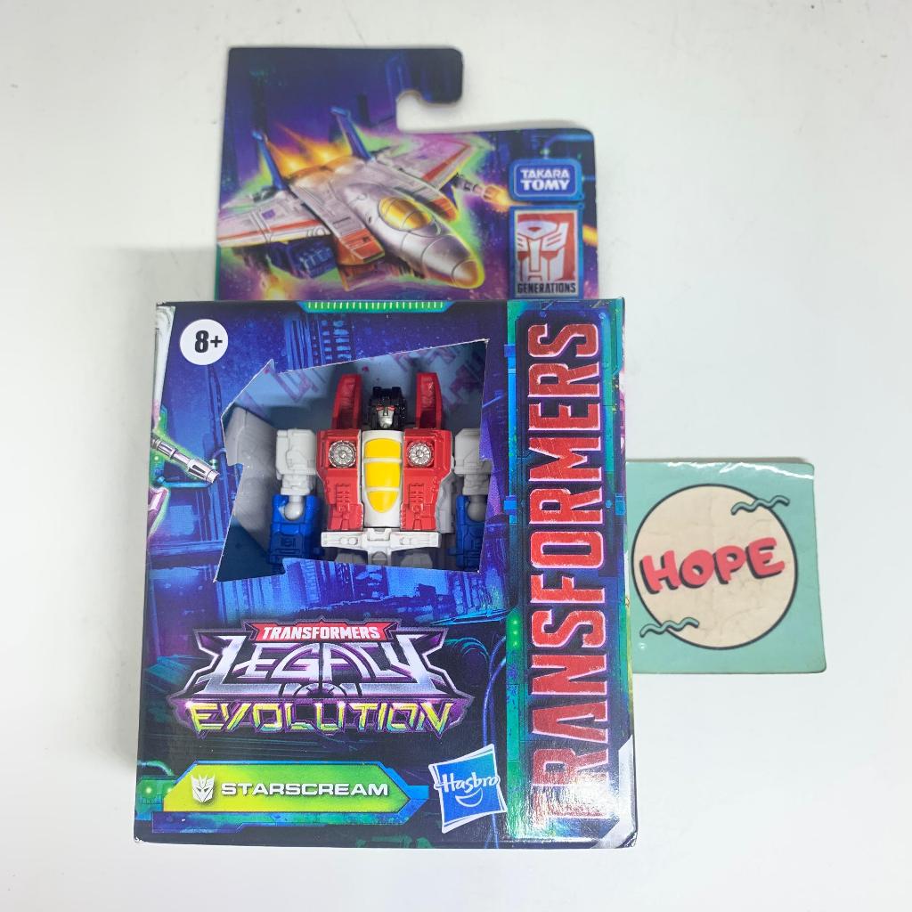 Transformers Legacy Evolution Starscream Action Figure Original Hasbro ...