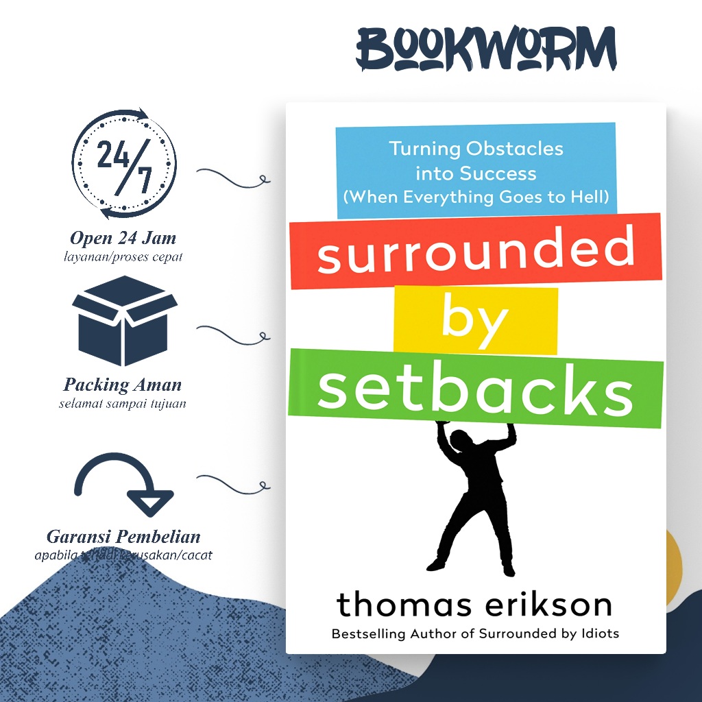 Surrounded by Setbacks by Thomas Erikson (English) | Shopee Philippines