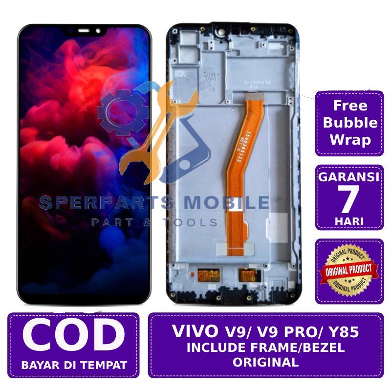 Lcd TOUCHSCREEN VIVO V9/ V9 PRO/ Y85 INCLUDE FRAME/BEZEL ORIGINAL GUARANTEE | Shopee Philippines