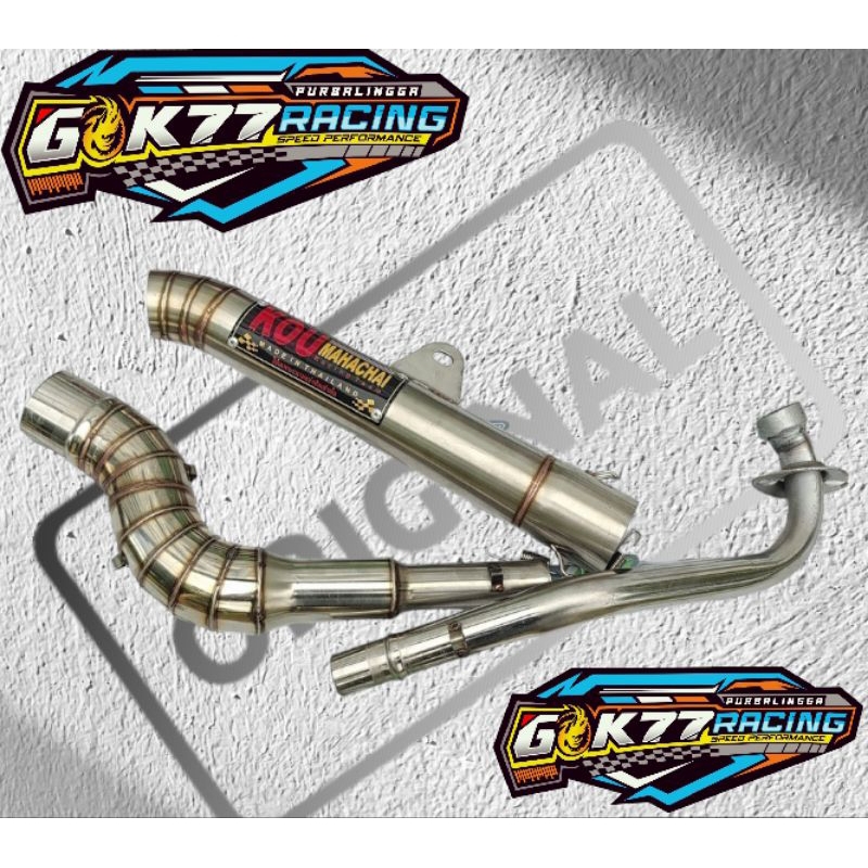 Highmount Kou mahachai open pipe Xrm 125/Xrm 110 Wave 125 Wave 100/110 ...