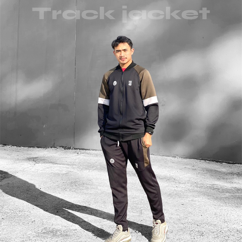 Combination basic Track jacket (scuba) | Shopee Philippines