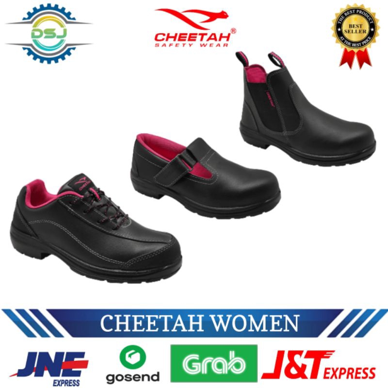 Women's Cheetah Safety Shoes / Original Cheetah Safety Shoes (UJUNG ...