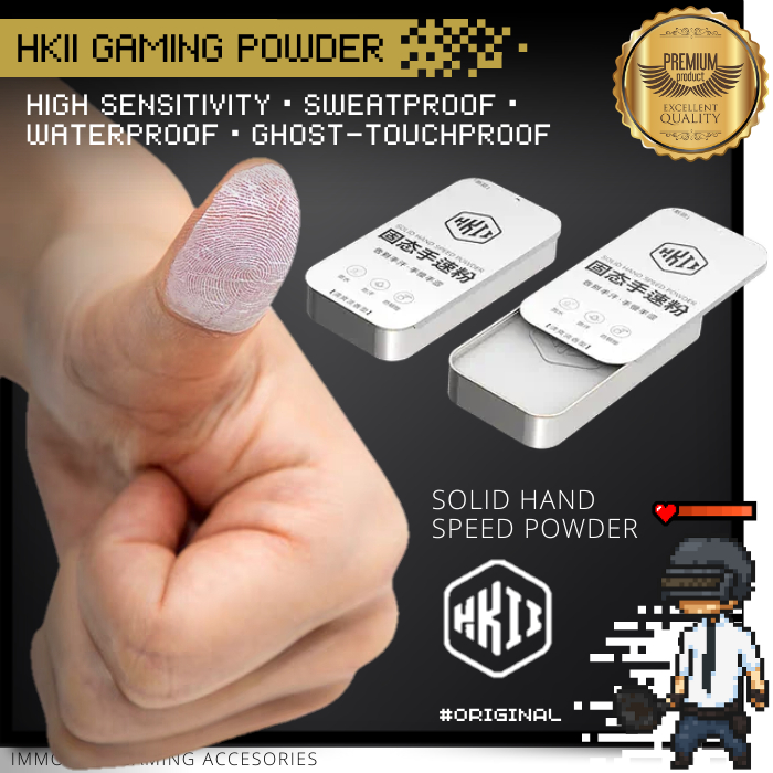 HP [IM] HKII GAMING Powder Premium Finger Powder for Playing Mobile ...